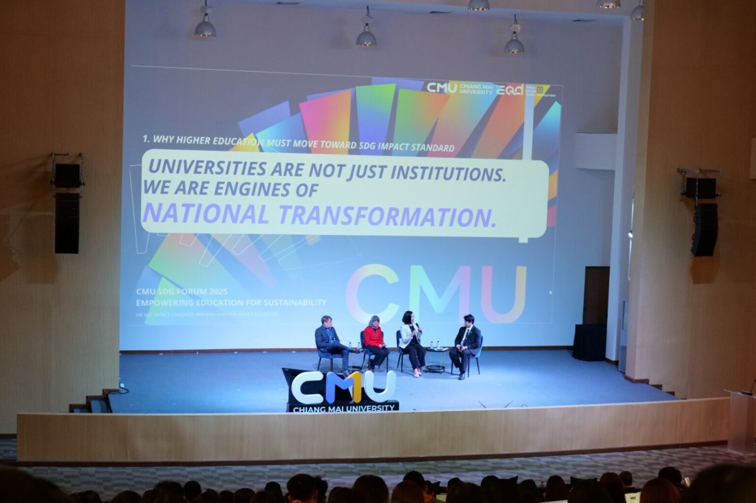 มช. รวมพลังขับเคลื่อนการศึกษาเพื่อความยั่งยืน ในงาน CMU SDG Forum 2025 ...